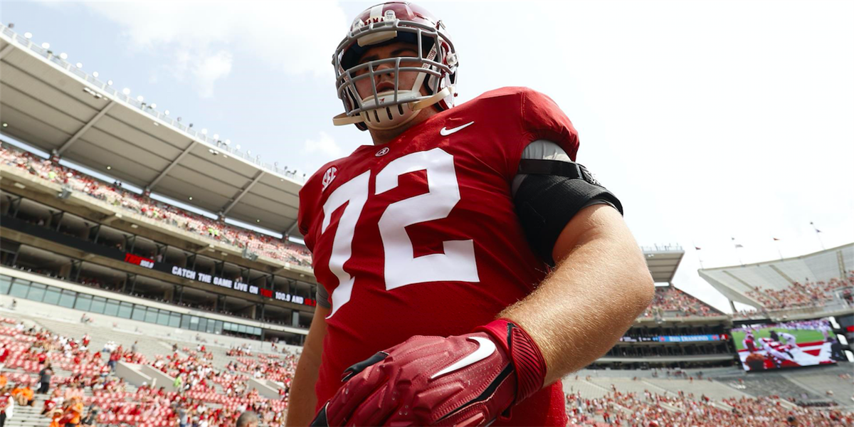 Alabama offensive lineman Pierce Quick announces transfer destination