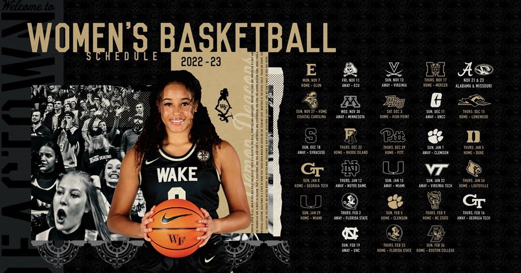Wake Forest Women’s Basketball Announces Complete 2022-23 Schedule