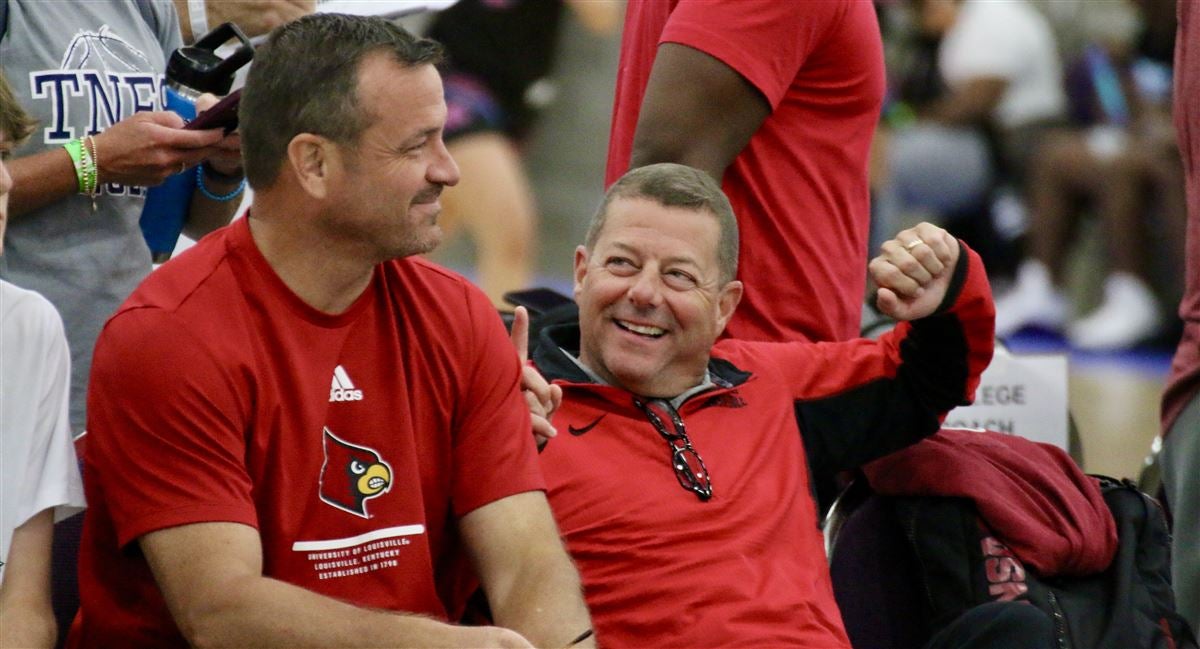 U of L women's coach Jeff Walz and staff on the road recruiting