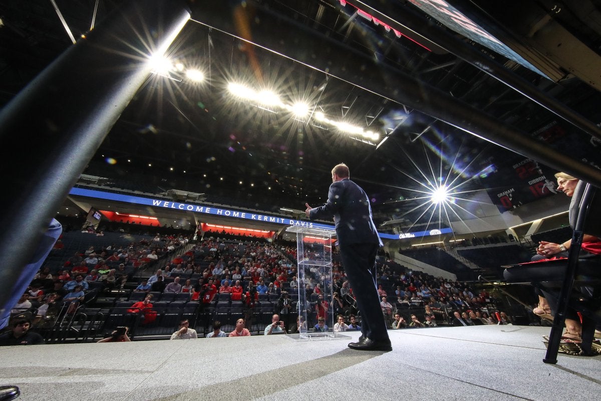 Roster Building Begins as Kermit Davis Arrives at Ole Miss