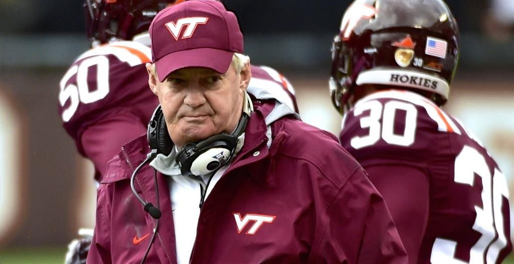 Video: Virginia Tech's Frank Beamer is lost in his thoughts