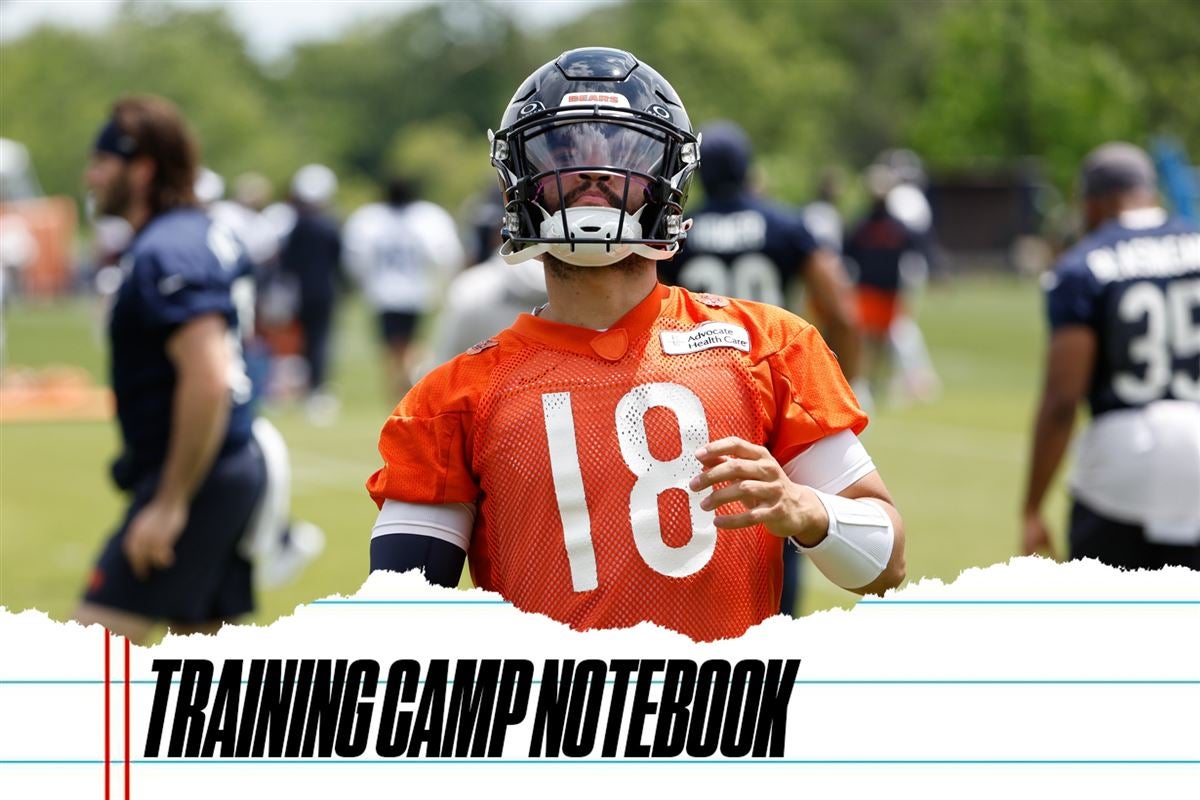 Chicago Bears 2024 training camp notebook day 2: Caleb Williams a 'step ahead'