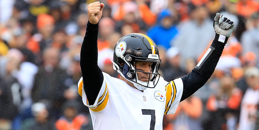 Steelers move into 1st place in AFC North division