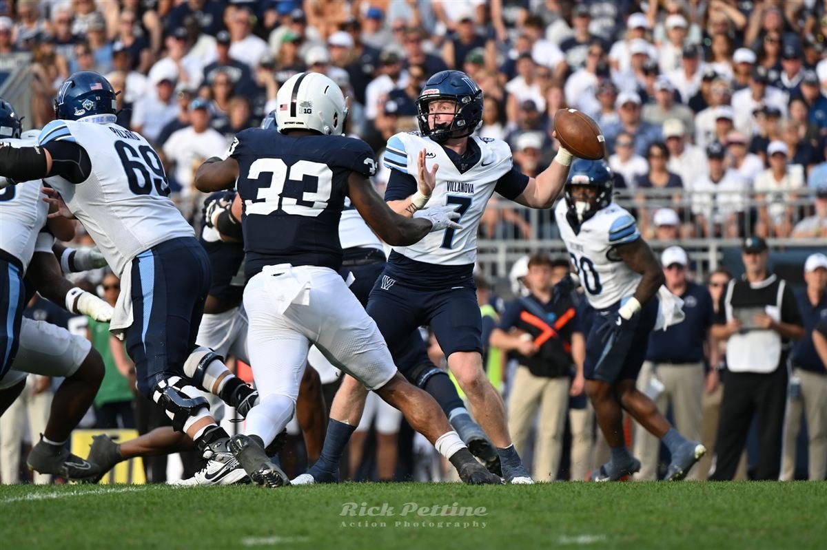 Late 'Nova touchdown covers spread and precludes shutout at PSU, 52-6