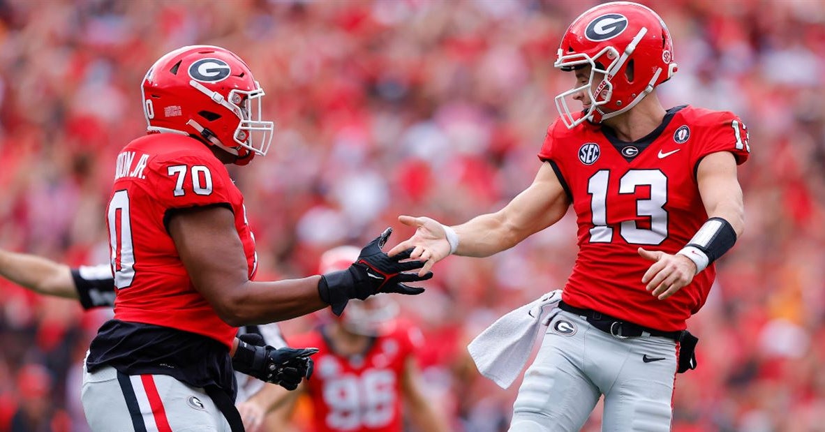 Stetson Bennett, Warren McClendon sign rookie contracts with Los ...