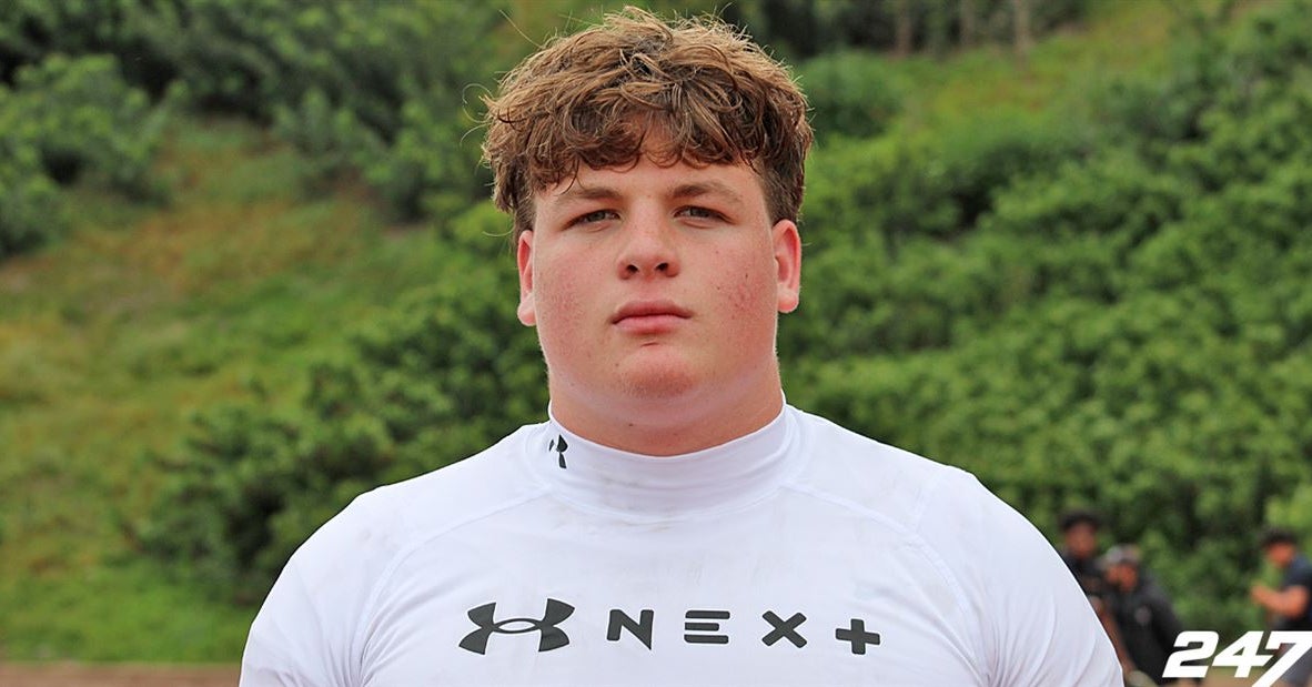 2027 OL Lucas Rhoa plans busy summer of visits