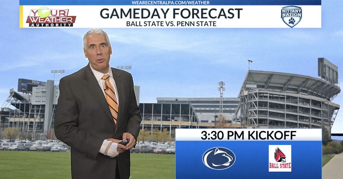 Penn State-Ball State Weather Forecast: 'Spectacular' day as fans ...