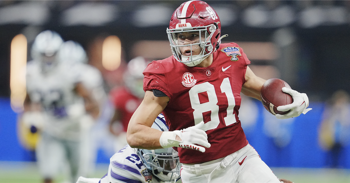 Cameron Latu opens up on journey from freshman LB to Senior Bowl TE