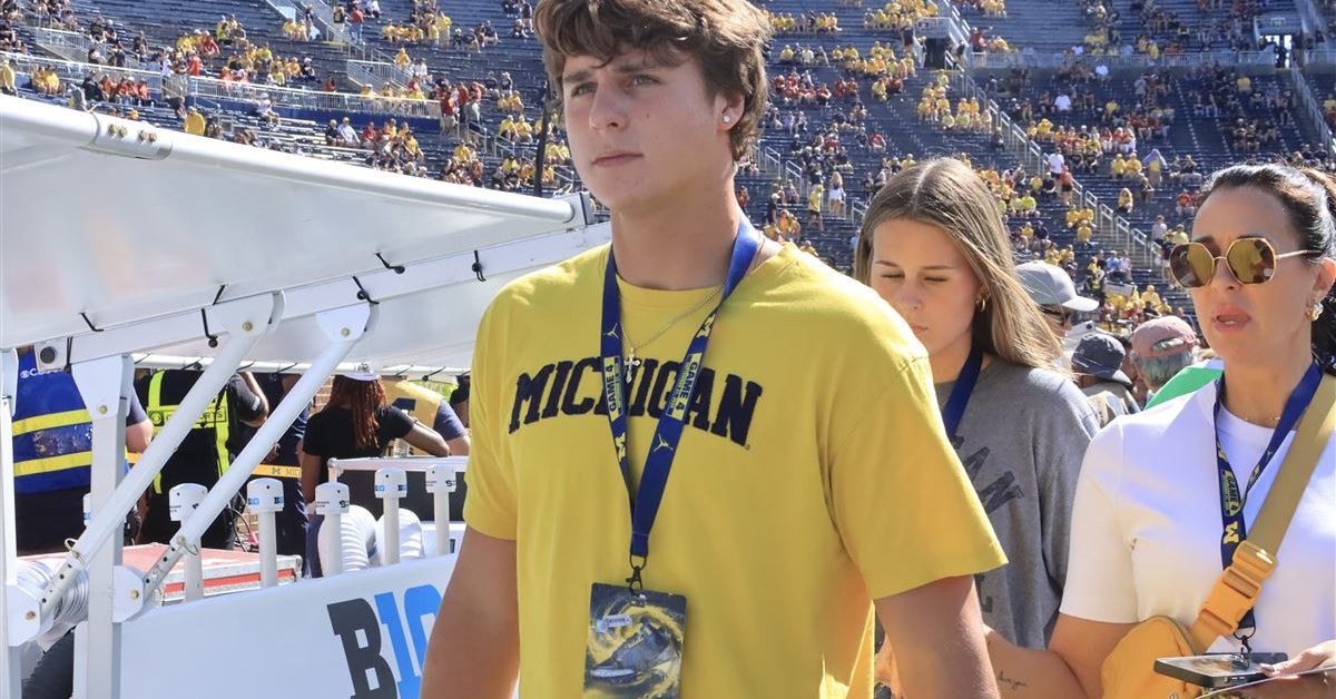 Highly-coveted TE Lincoln Keyes enjoys last two game day visits to Michigan