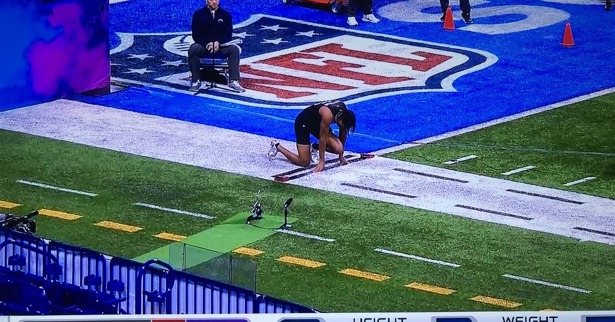 WATCH: Justin Jefferson drops a blistering 40-yard dash