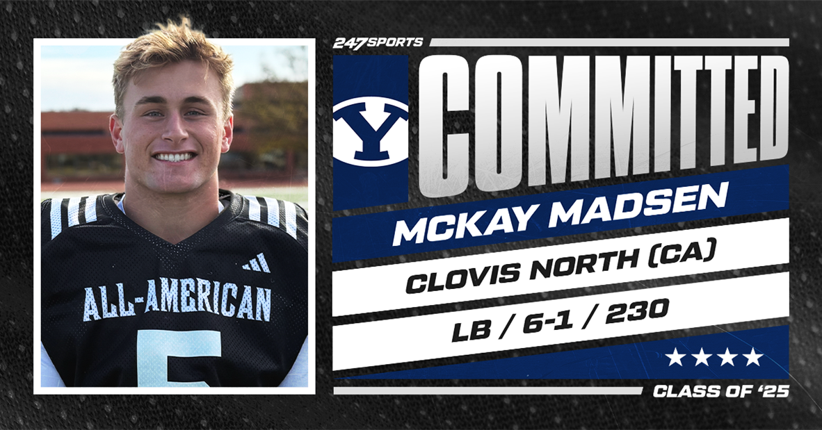 2025 Navy All-American Bowl: Top247 LB McKay Madsen commits to BYU