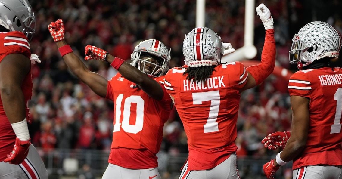 Ohio State's Denzel Burke, Jordan Hancock, Lathan Ransom receiver 2025 ...