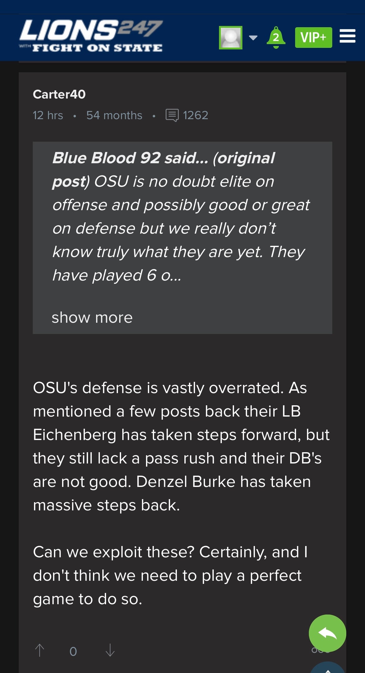 PSU Fans are starting early