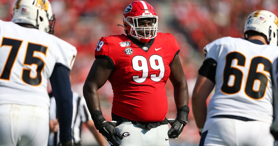 Georgia DL Jordan Davis expected back for South Carolina