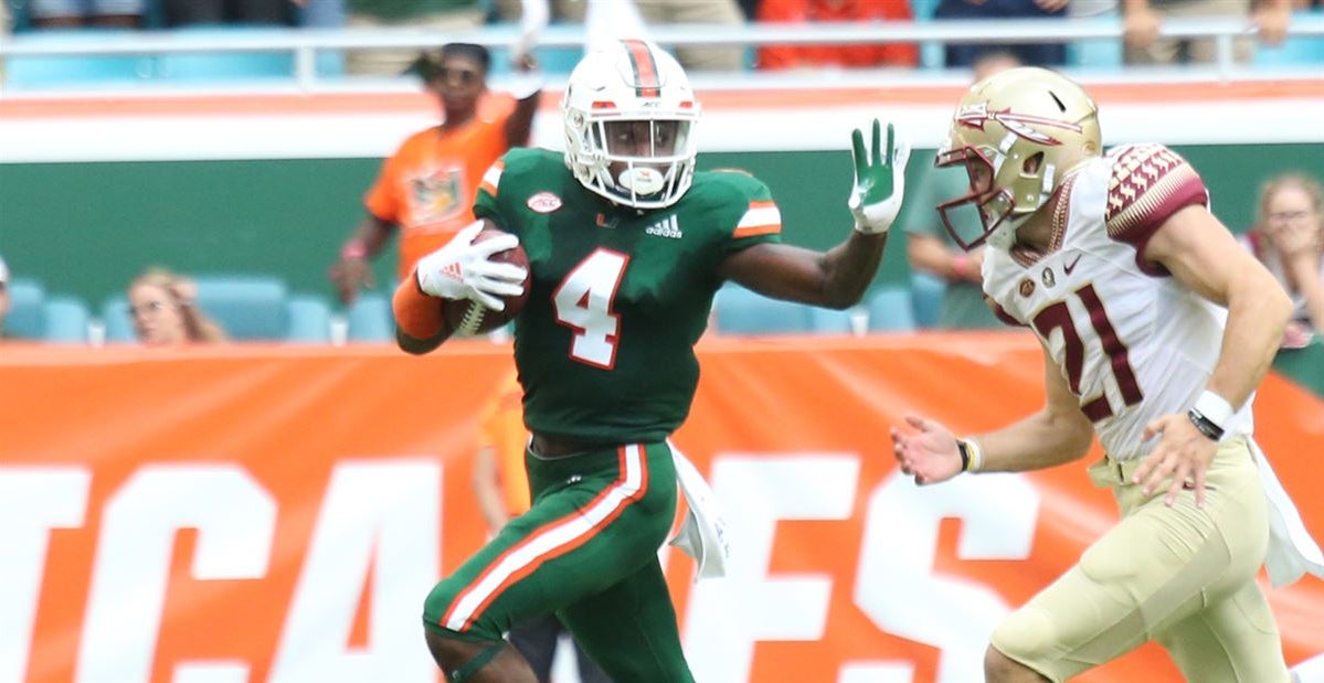 WR Jeff Thomas announces that he's coming back to Miami