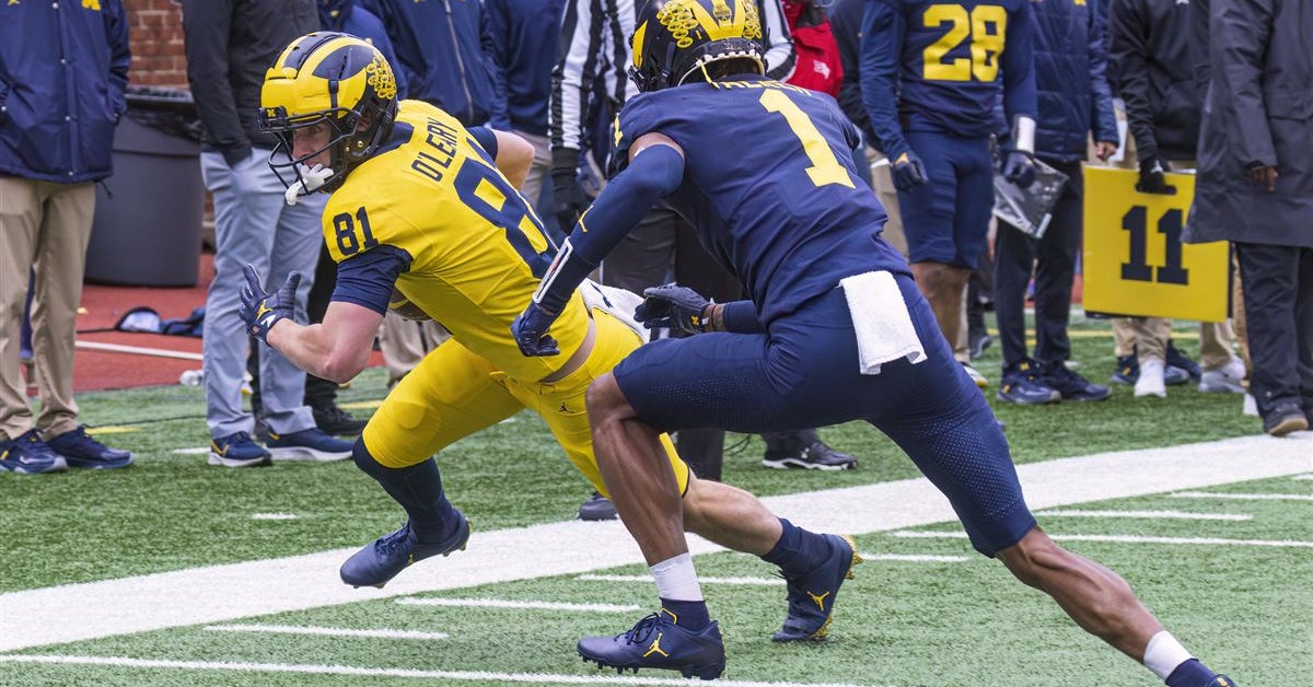 Michigan WR Peyton O'Leary announces his return to the Wolverines in 2025
