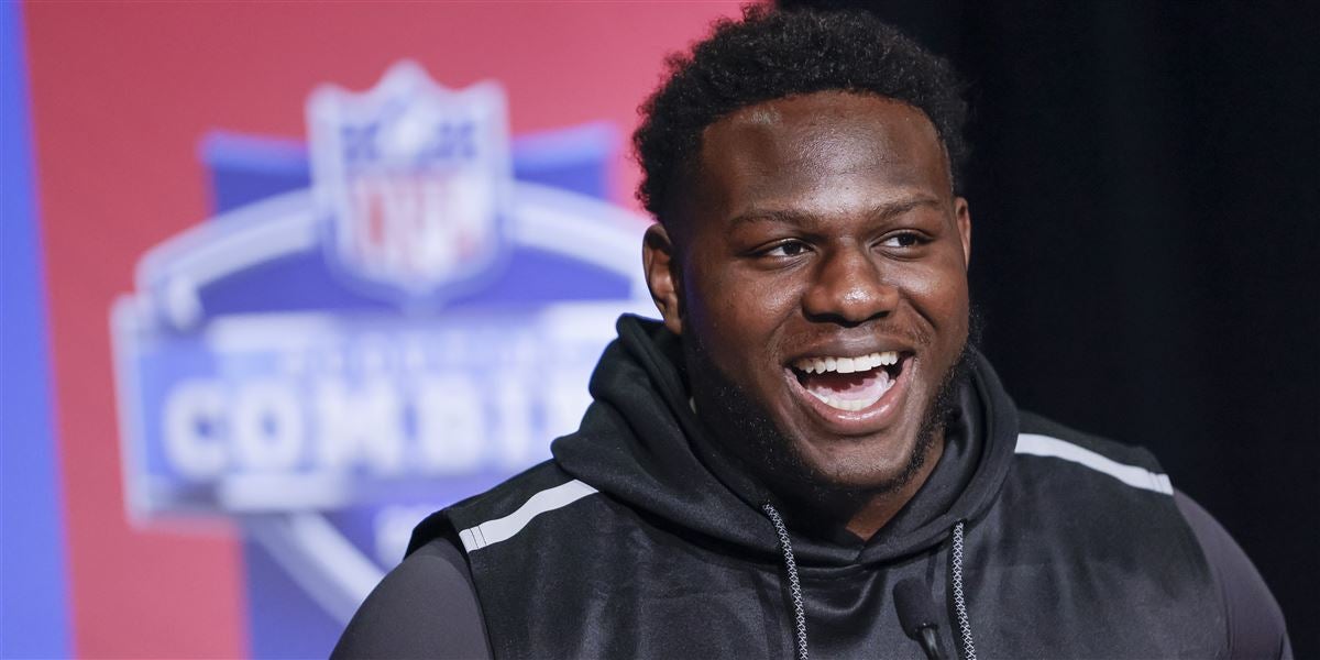 Ikem Ekwonu at NFL Draft Combine: 'I just love dominating people'