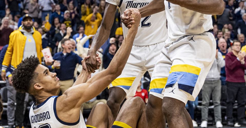 Pudner: Chase Ross Dunk Puts Marquette on Verge of History with 5 ...