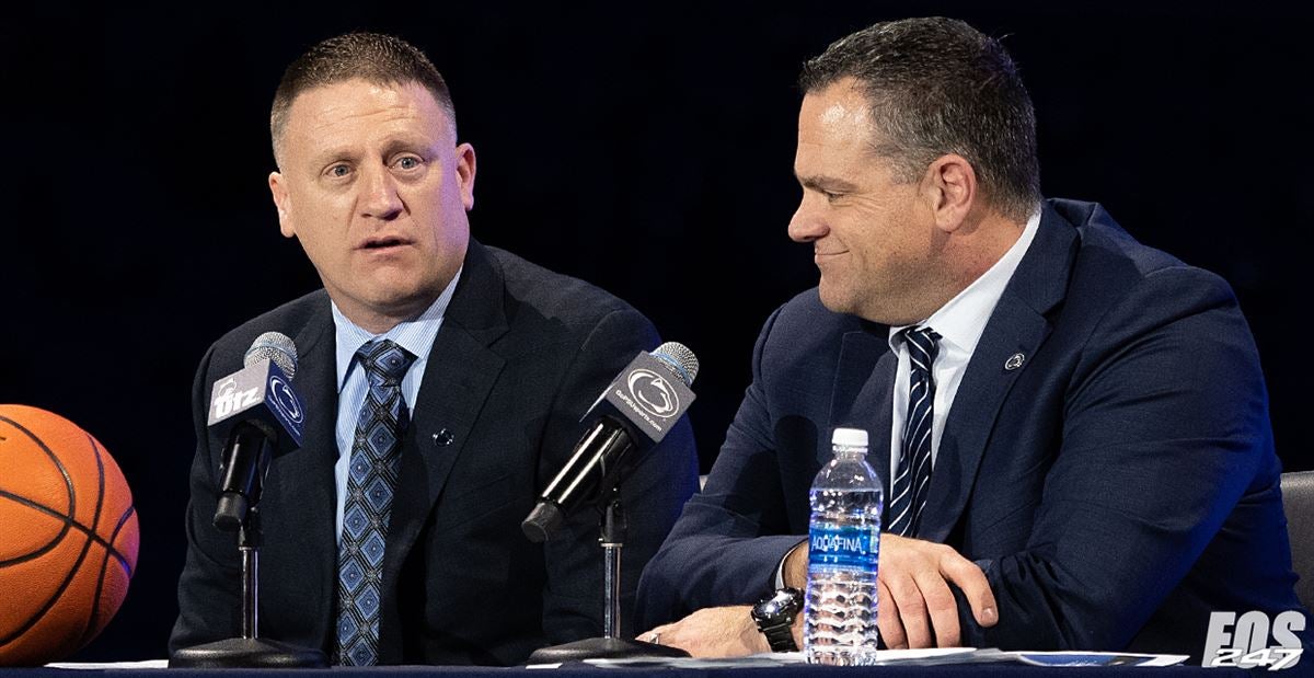 Mike Rhoades embraces Penn State basketball community at Coaches vs. Cancer