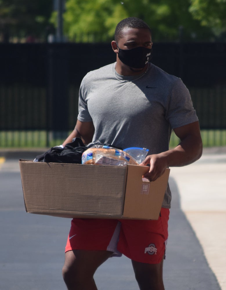 Ohio State players arrive at WHAC to begin summer workouts