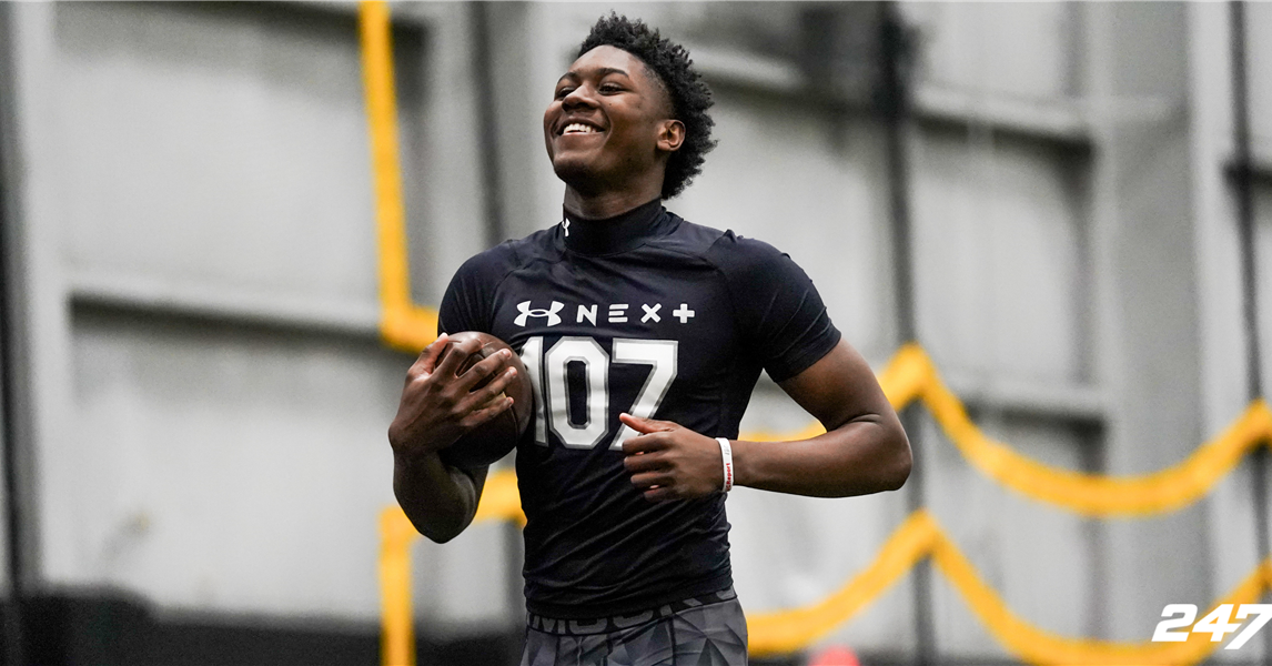 Top100 class of 2026 quarterback Landon Duckworth has a great time at ...