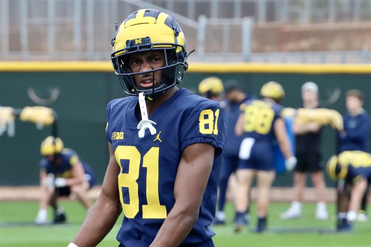 Michigan WR Fredrick Moore on his role as a freshman, 2023 class with ...