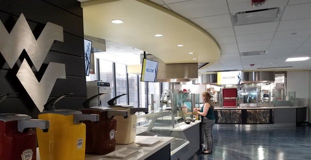 PHOTOS: Inside WVU Football's New Cafeteria and Dining Facility