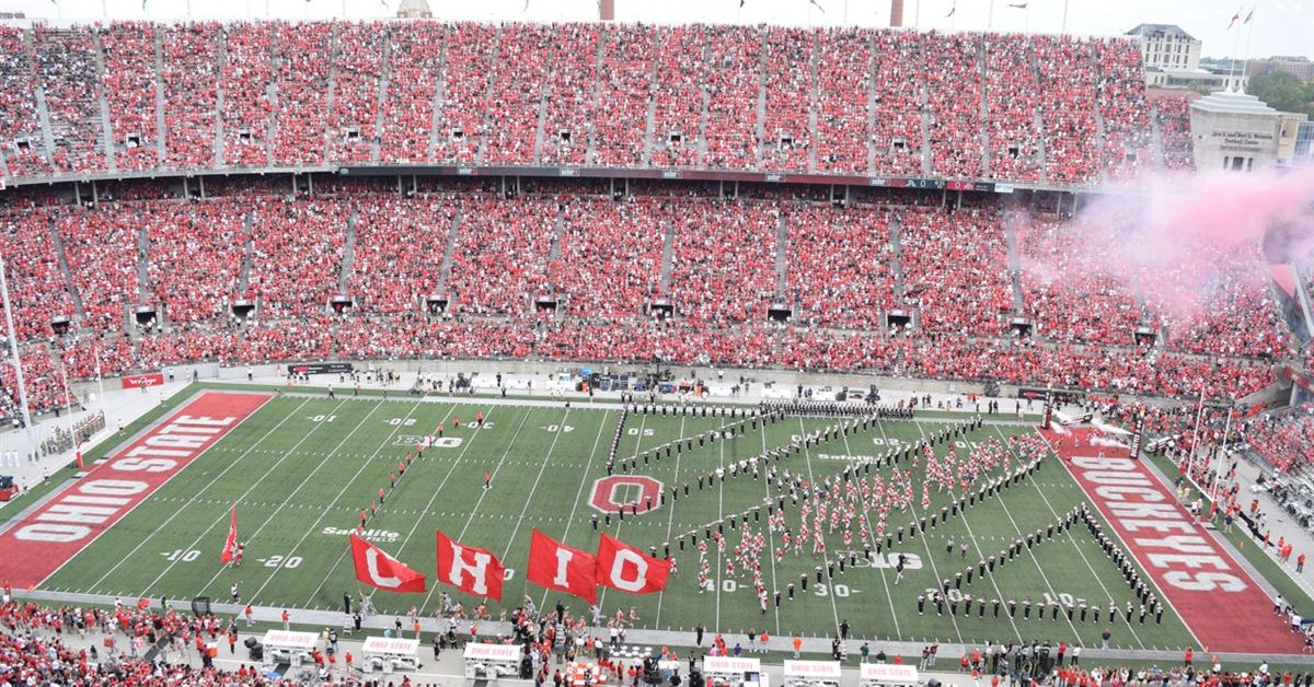 Watch: Ohio State marching band pregame show, Script Ohio, Carmen Ohio