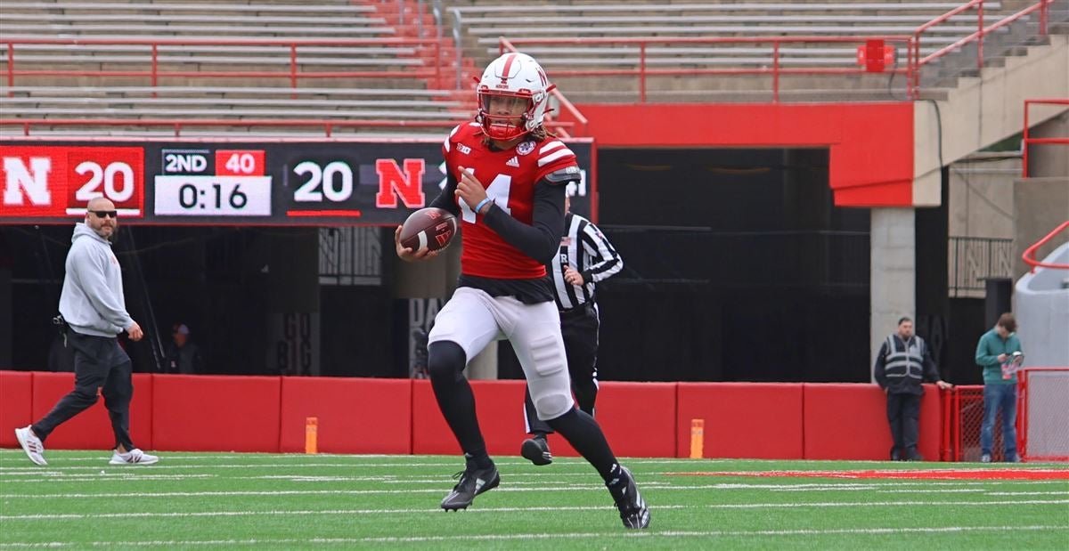 LOOK: Husker Games scrimmage photos