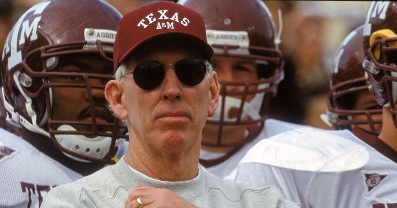 Former Texas A&M coach R.C. Slocum hospitalized in Houston