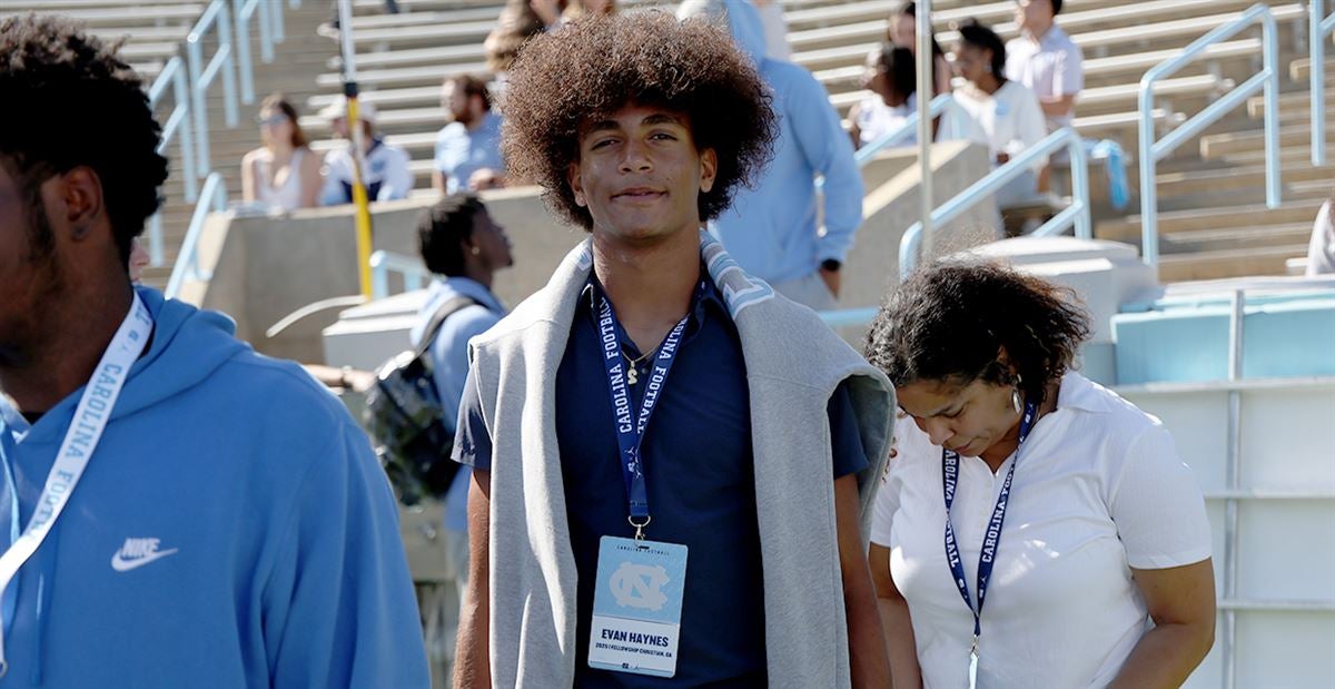 Atlanta Area '25 WR Evan Haynes Catches First UNC Game