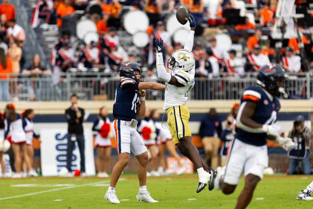 PFF grades, snap counts from Virginia's loss to Georgia Tech