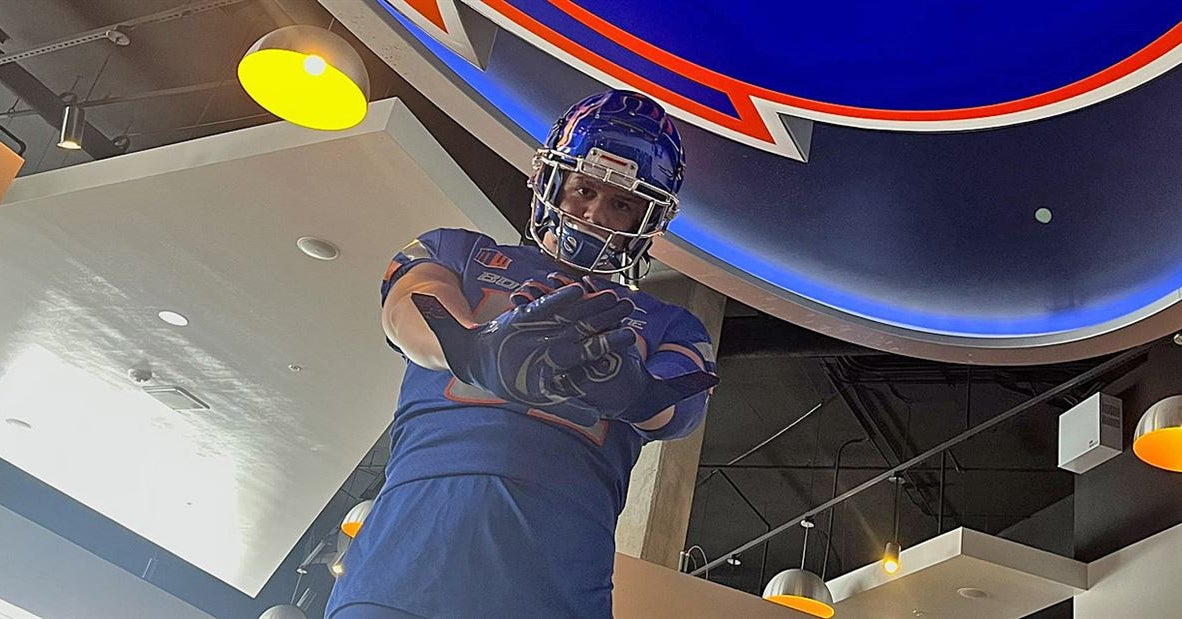 Hometown lineman pledge Trevor McKenna talks official visit to Boise State