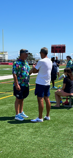 Villanova Football and Coach Mark Ferrante Down the Shore!