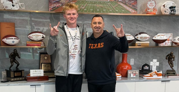 Rising sophomore QB Brady Edmunds enjoys two-day trip to Texas
