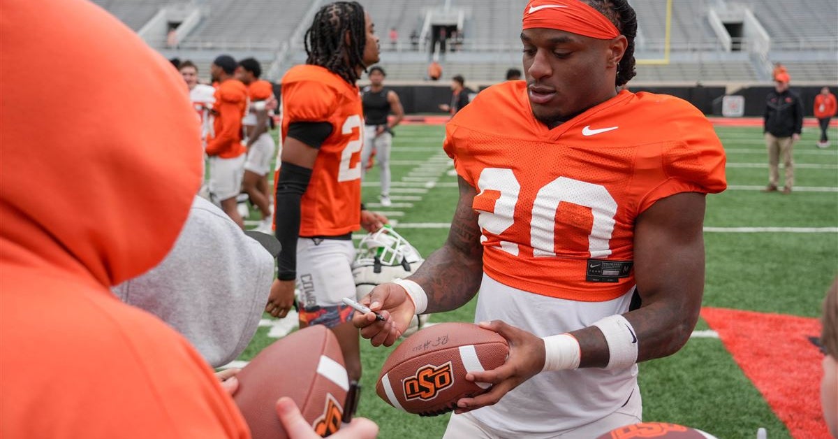 Oklahoma State RB Rodney Fields Jr. named to Shaun Alexander Freshman ...
