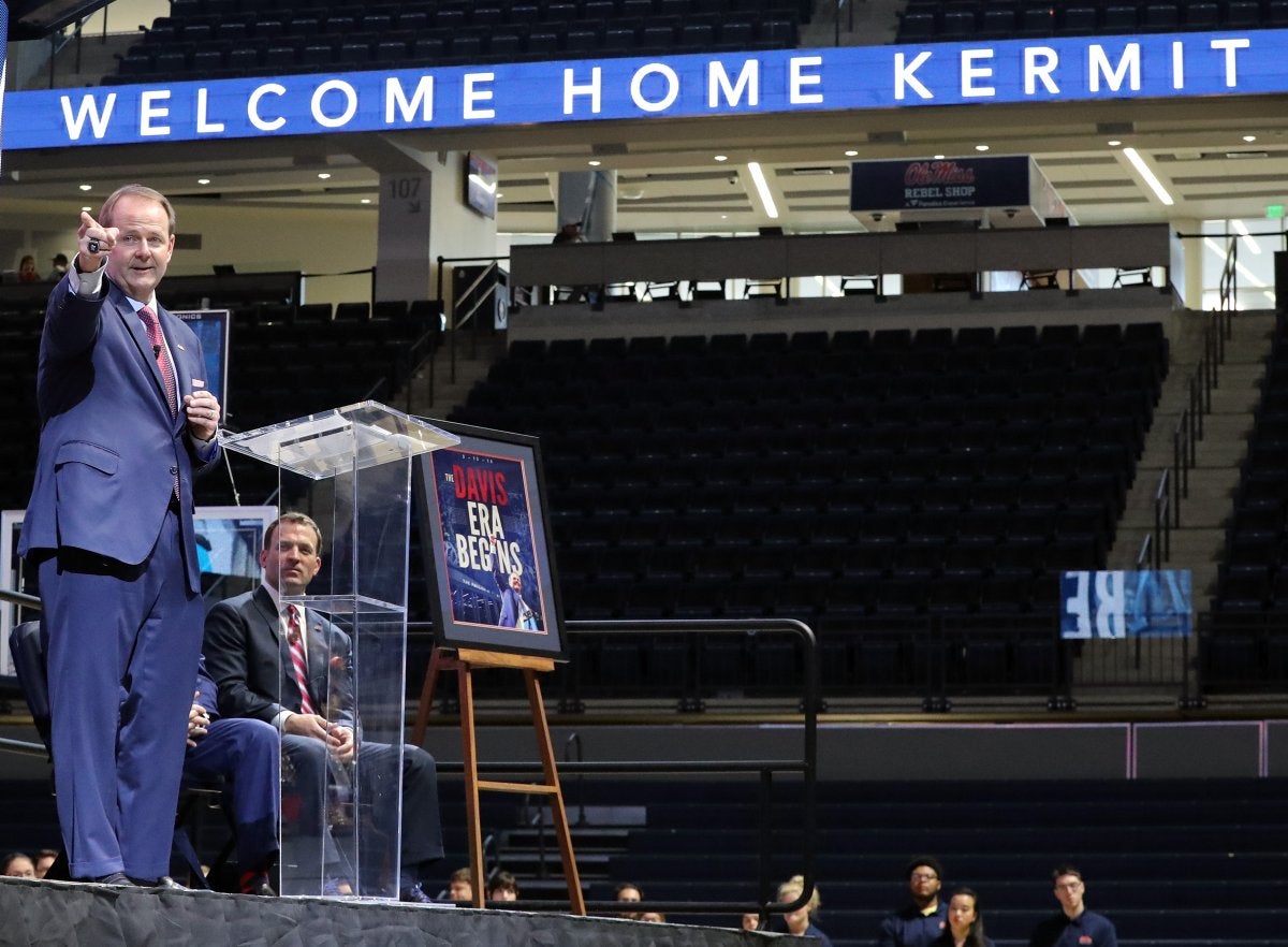 Roster Building Begins as Kermit Davis Arrives at Ole Miss