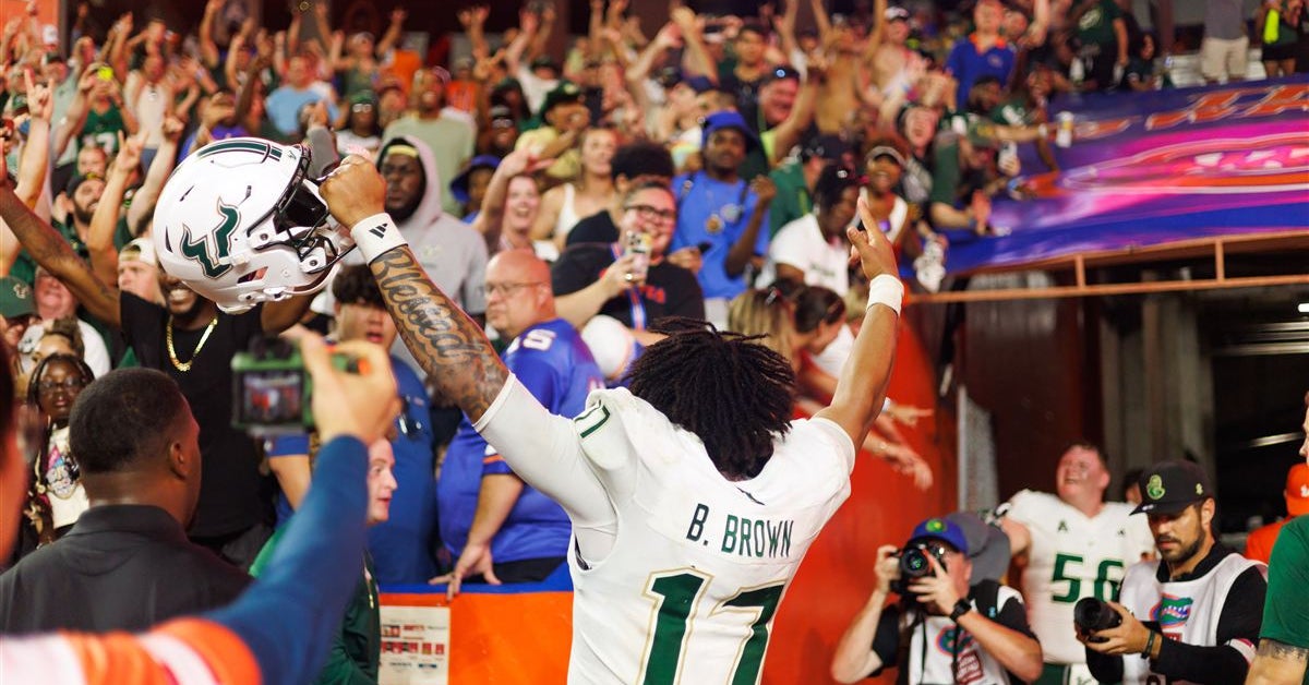 USF vs Florida PFF grades and snap counts