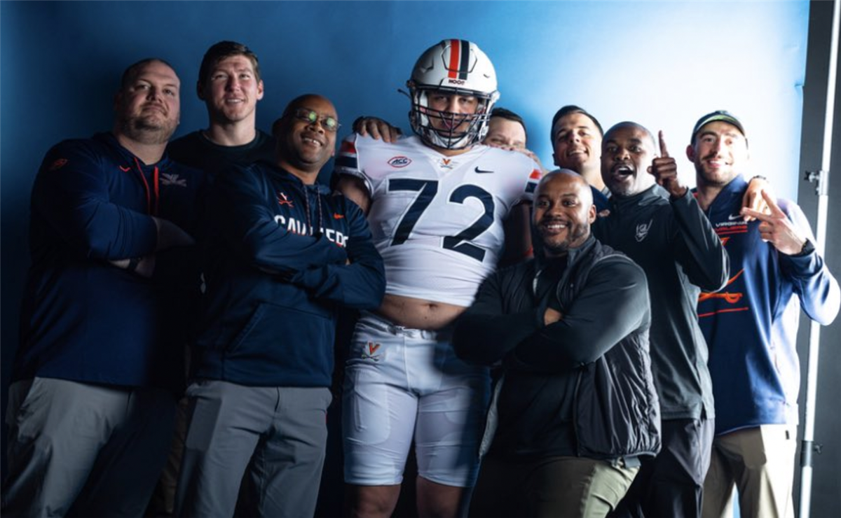 Virginia OL commit Benjamin York feels at 'home' at UVA