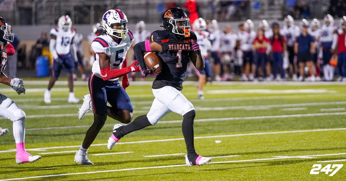 Composite four-star running back Raycine Guillory arrives Saturday to ...