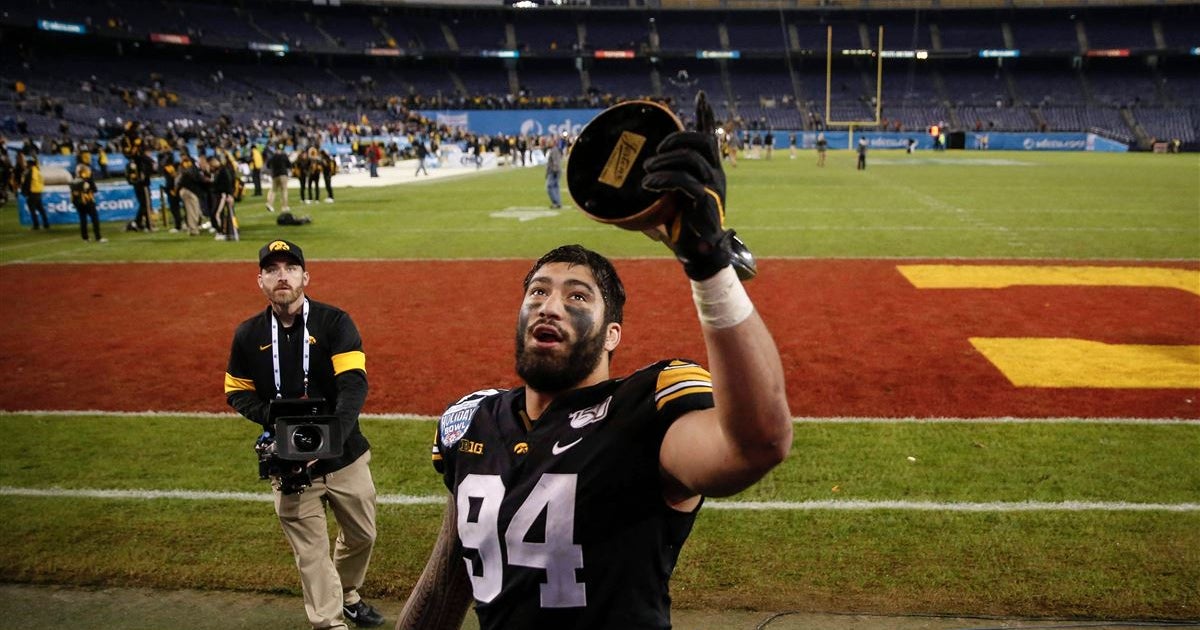 WATCH: AJ Epenesa records first career sack