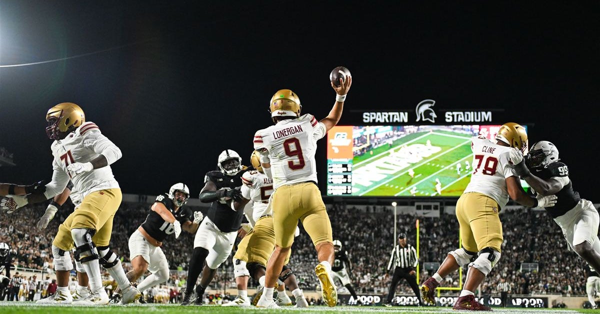 Boston College Football All-22 Film Review: Michigan State (Offense)