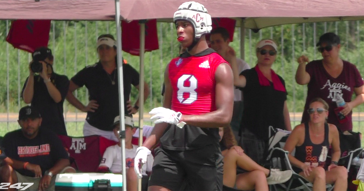 Highlights of three-star cornerback Nate Floyd in 7-on-7 action