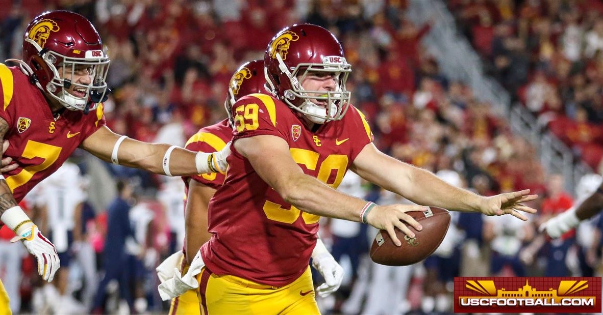 USC long snapper Damon Johnson recognized by the Patrick Mannelly Award