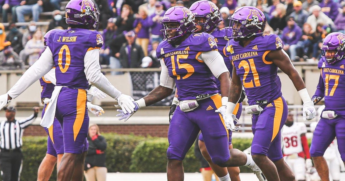 ECU releases updated depth chart for Navy game