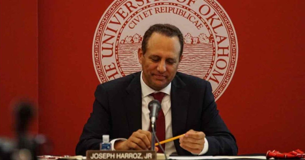 OU names Joe Harroz university’s 15th president