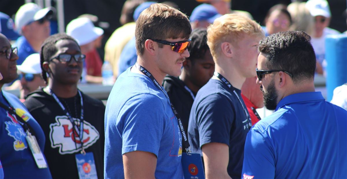 KU commit Blake Herold recaps first game day visit to KU, excited for return trip on Saturday