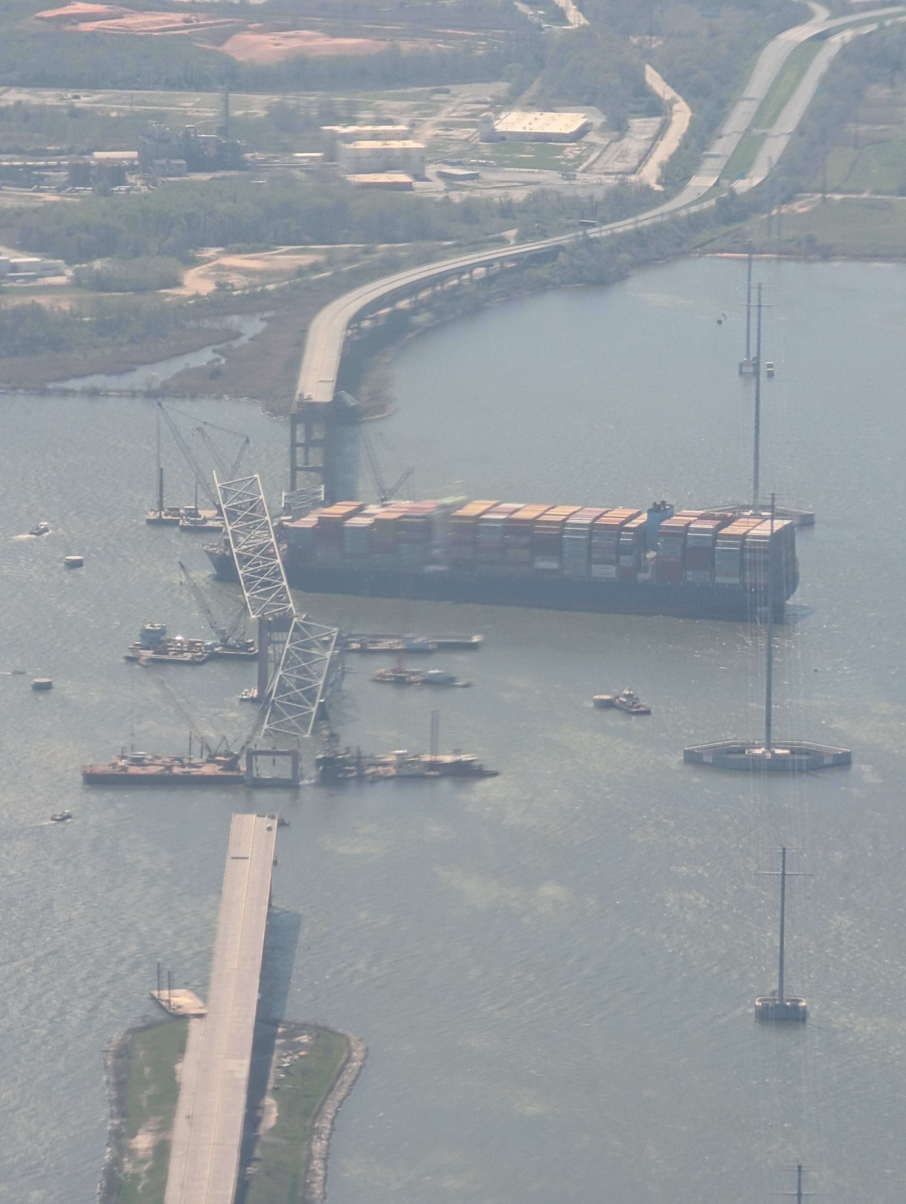 FSK Bridge in Baltimore just collapsed