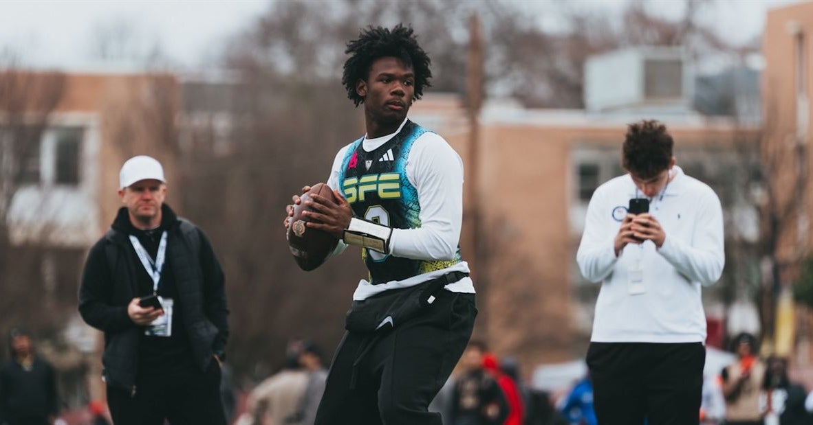 Elite 2028 QB Neimann Lawrence discusses programs leading his recruitment