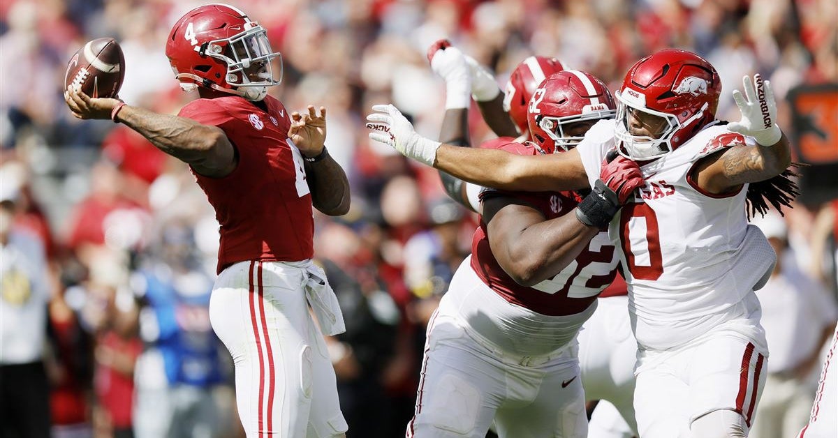 Seven games in, Alabama’s offensive line continues to play below the ...